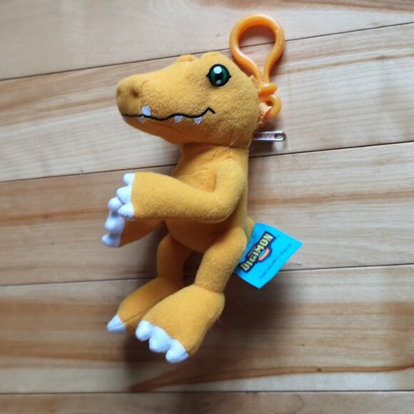 Digimon | Toys | Rare Vintage Agumon Digimon Adventure Backpack ...